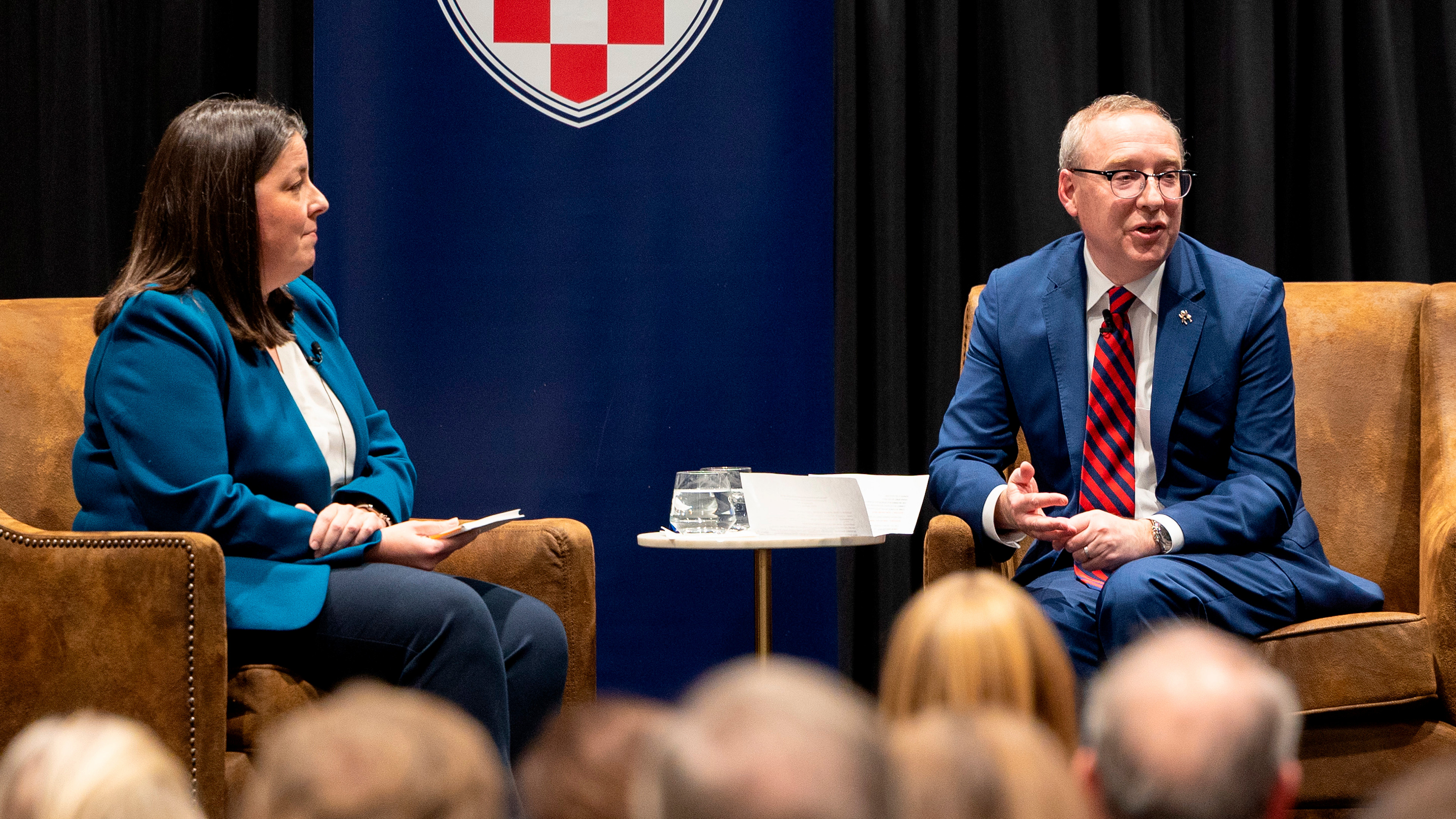 President Hallock hosts alumni, talks Spider pride and progress ...