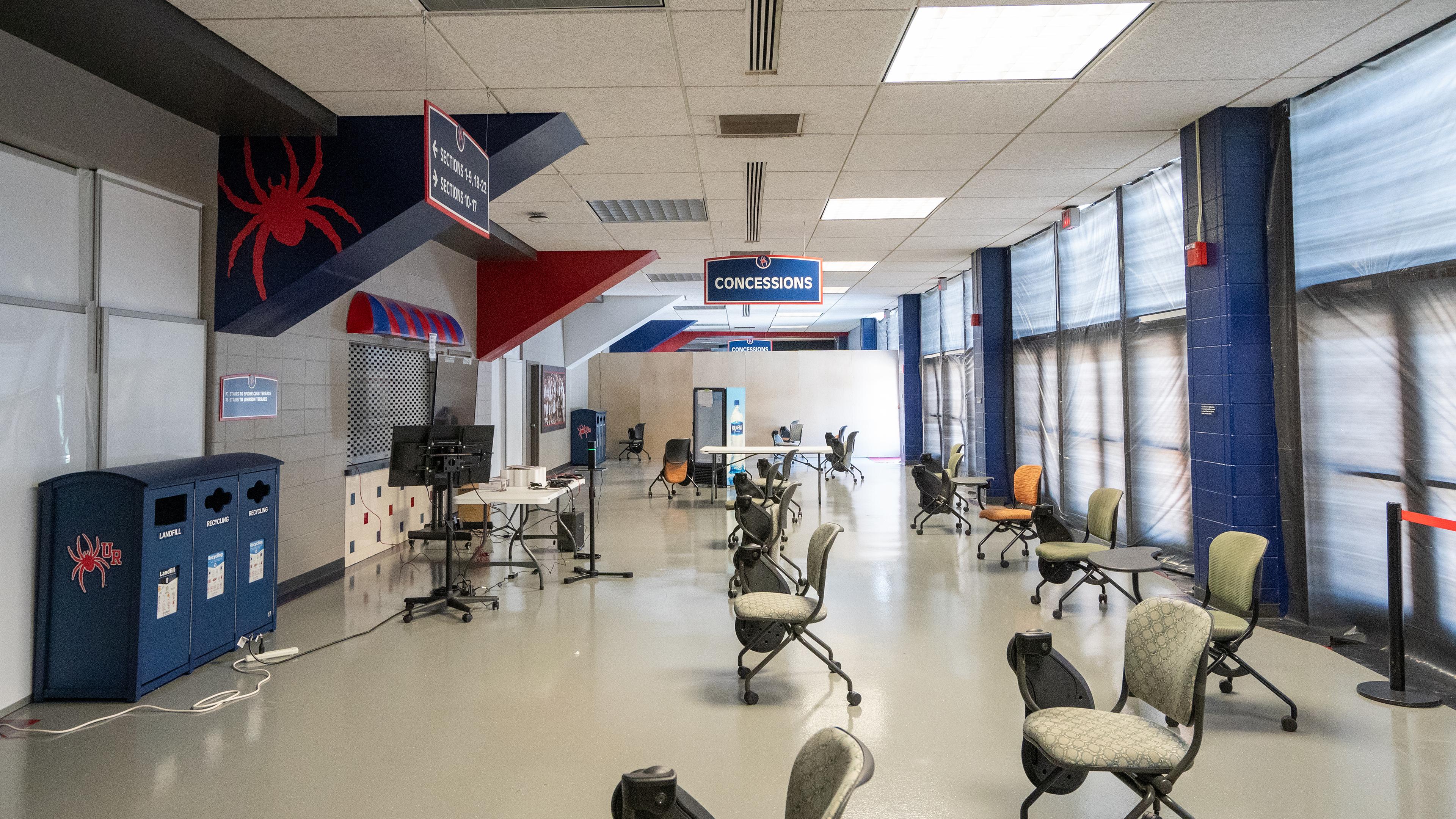 Unique campus locations transformed for distanced classes - URNow ...