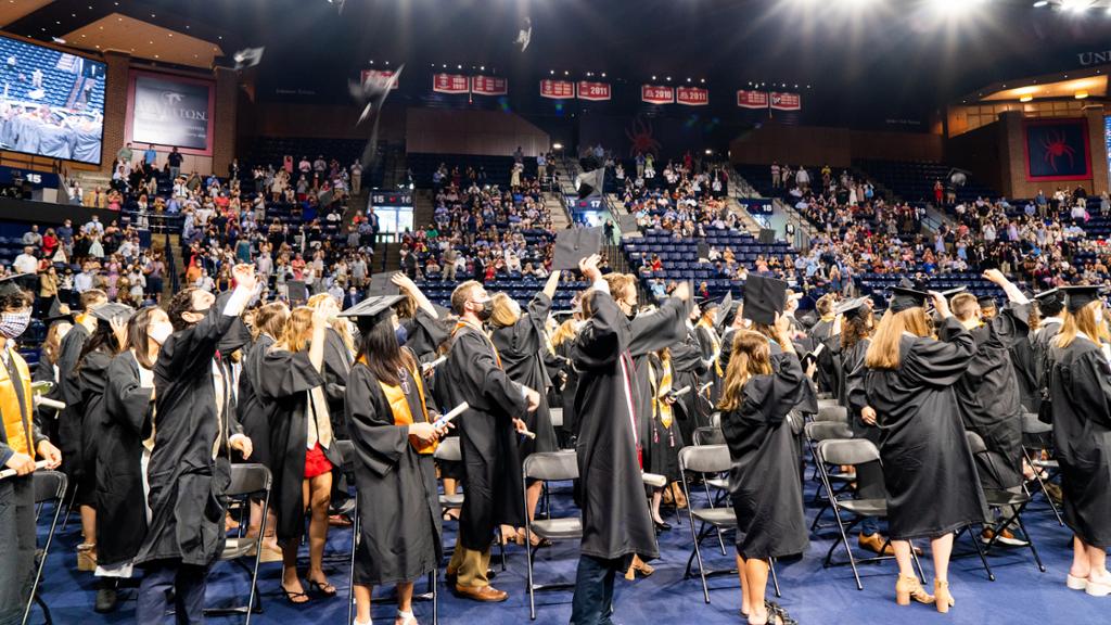 Class of 2020 welcomed back for commencement commemoration ceremony ...