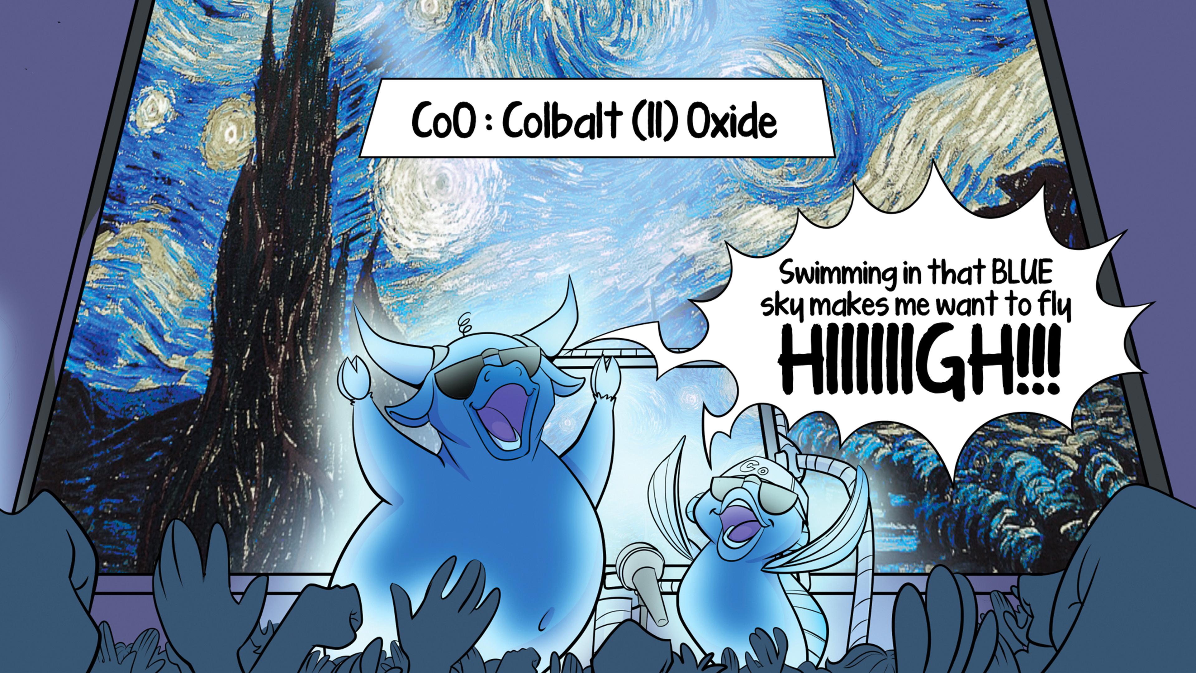 Alum writes comic books that help kids solve the mysteries of chemistry ...