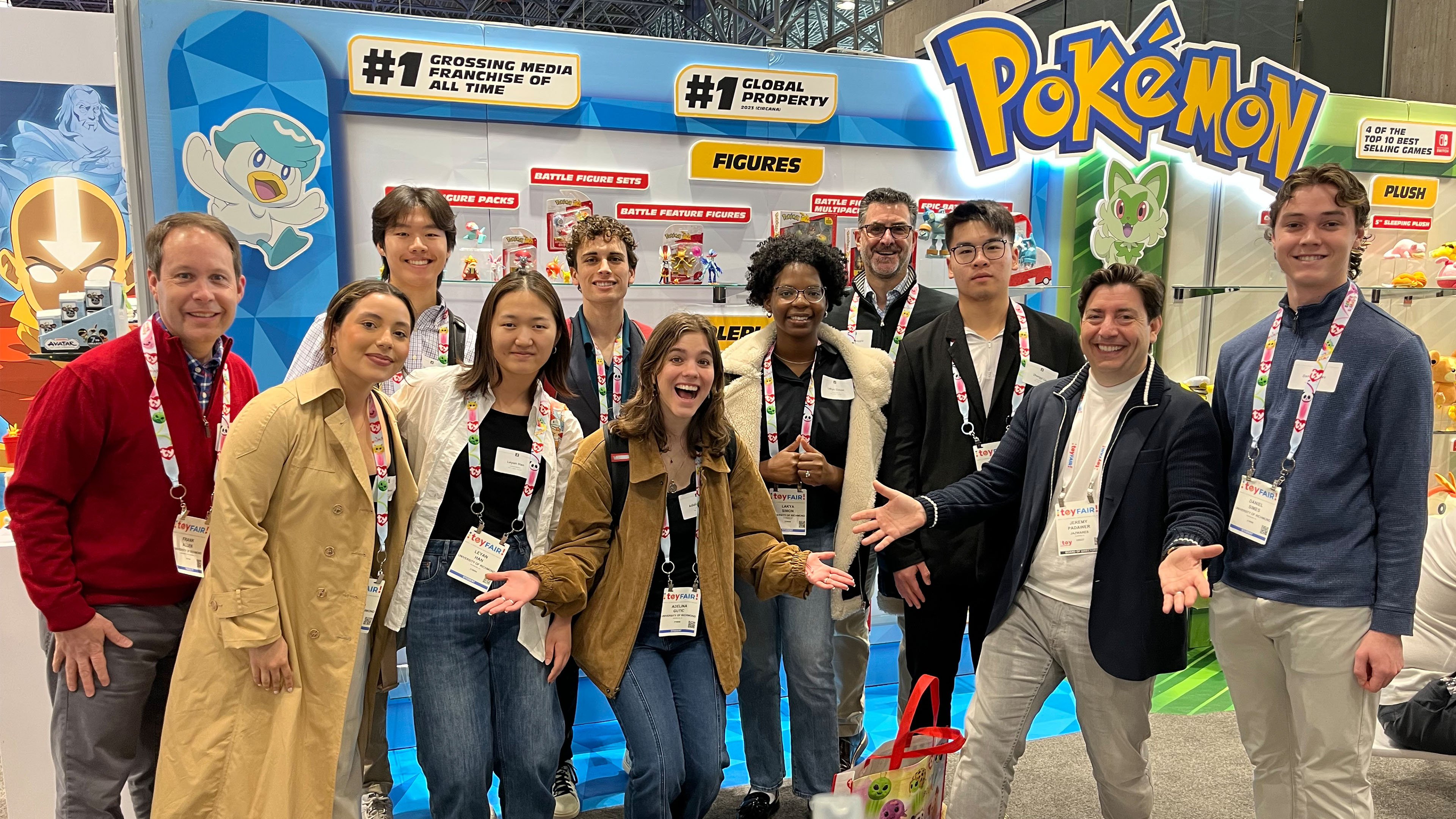 Spiders attend NYC Toy Fair - URNow - University of Richmond