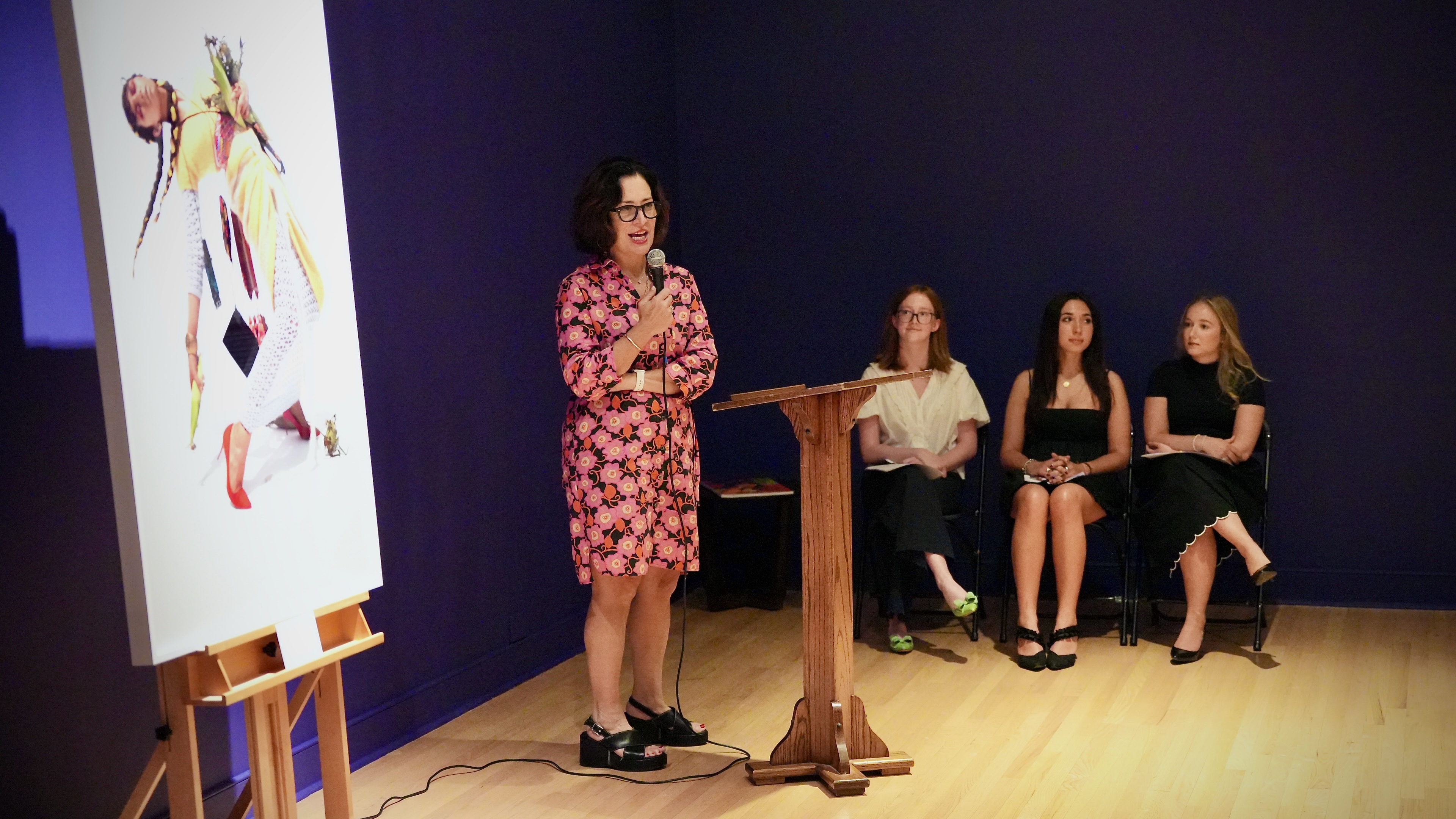 Student curators reveal a new piece for the Harnett Museum of Art ...