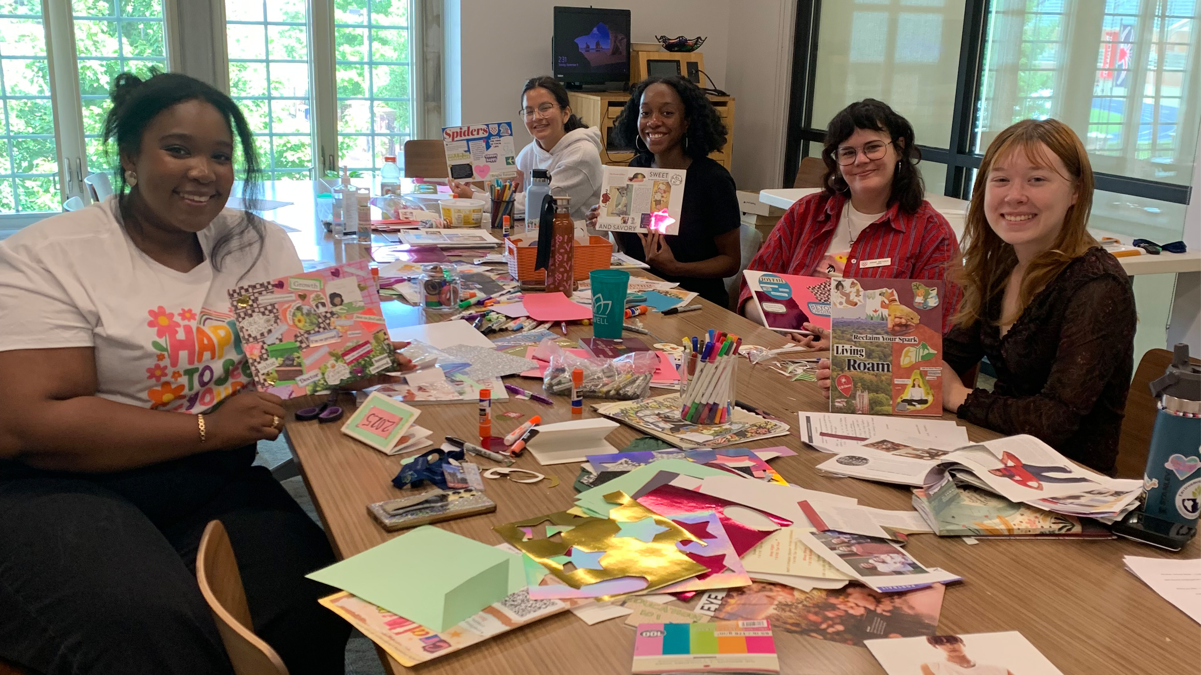 Goals become clearer as UR students create vision boards - URNow ...