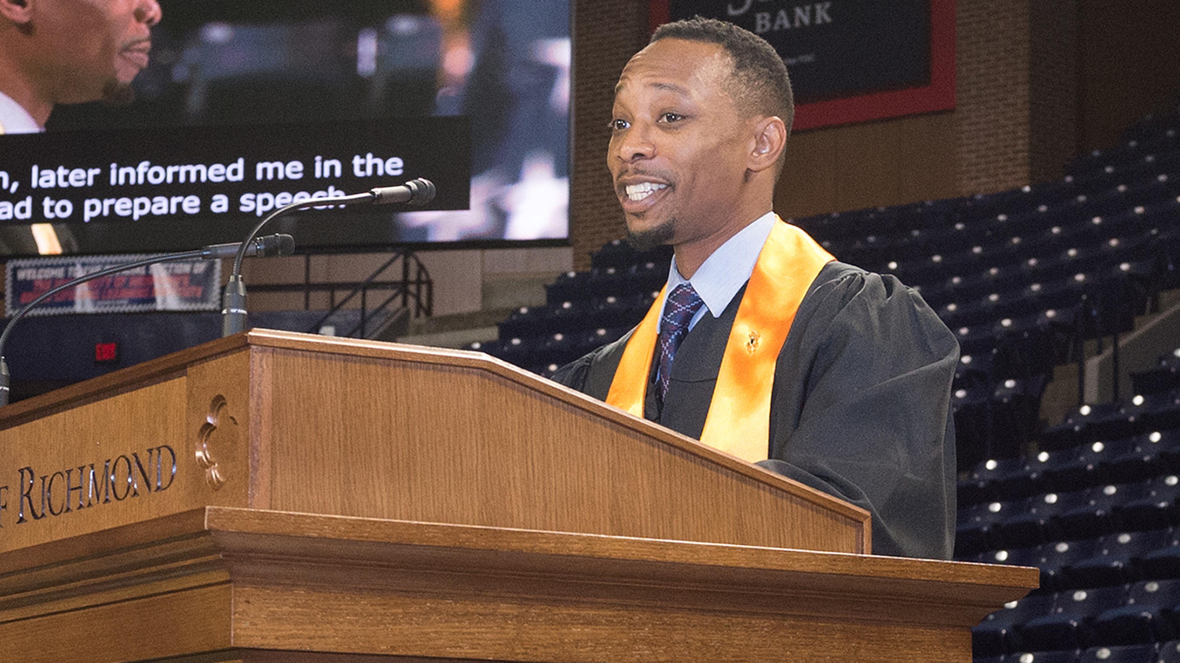 Deon Price, C'14, Alumni Commencement Speaker - spcs - University of ...