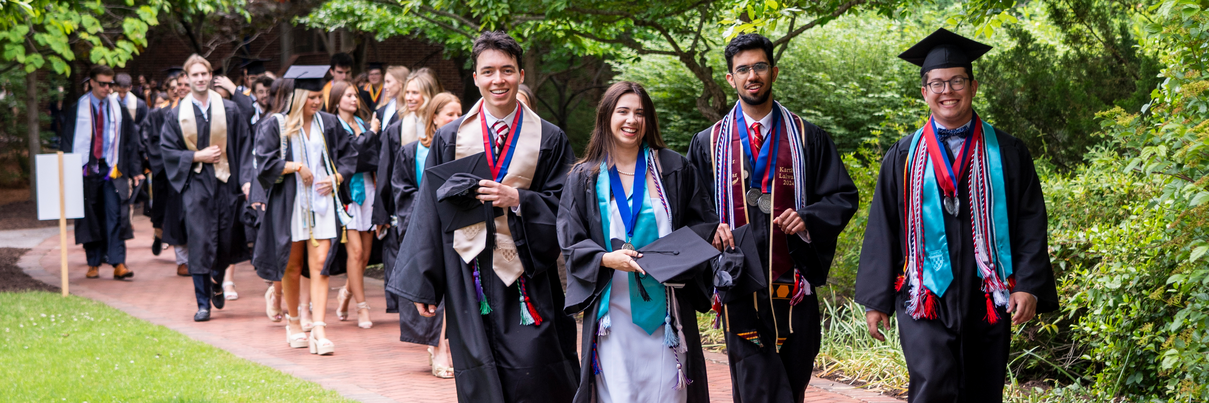 Graduate Walk - Student Involvement - University of Richmond