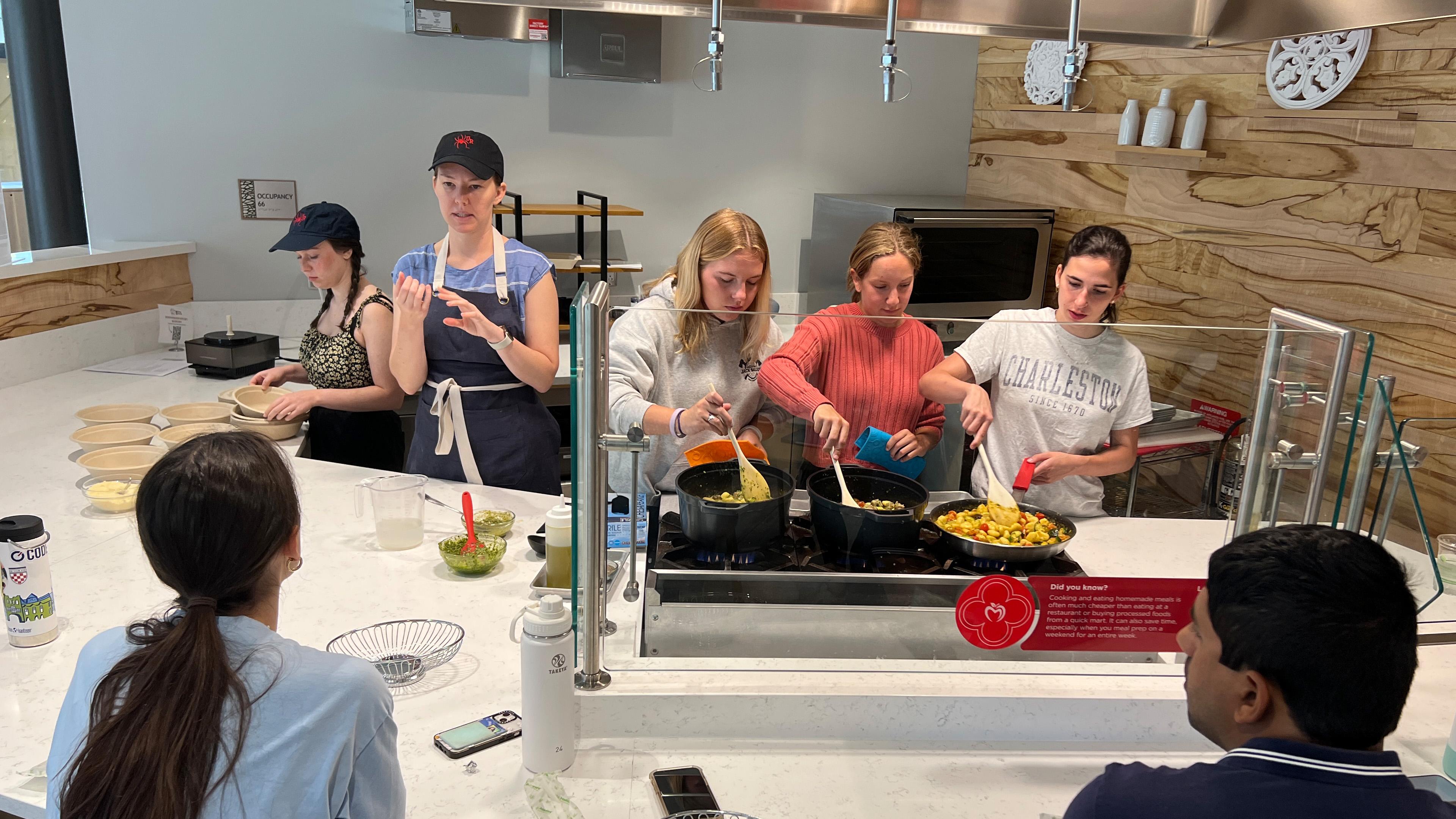 UR's Demonstration Kitchen Turns Three - dining - University of Richmond