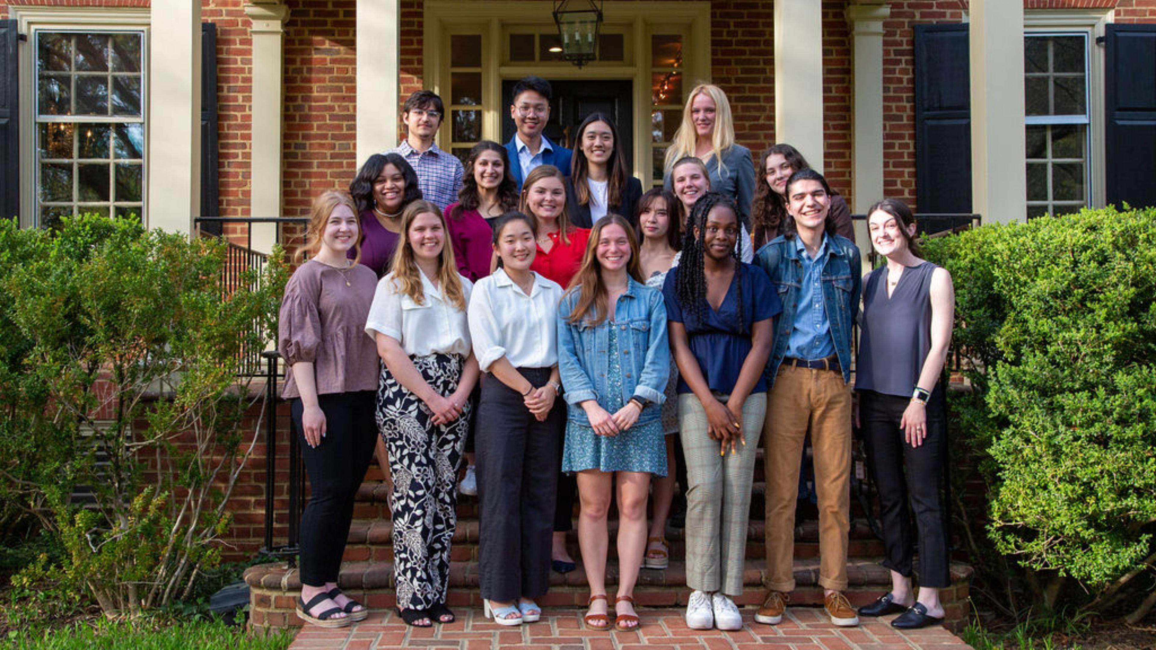 National Fellowship Applicants Honored - fellowships - University of ...