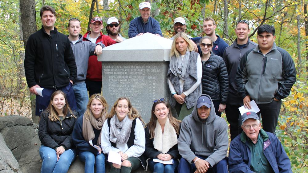 Jepson students visit Gettysburg - news - University of Richmond