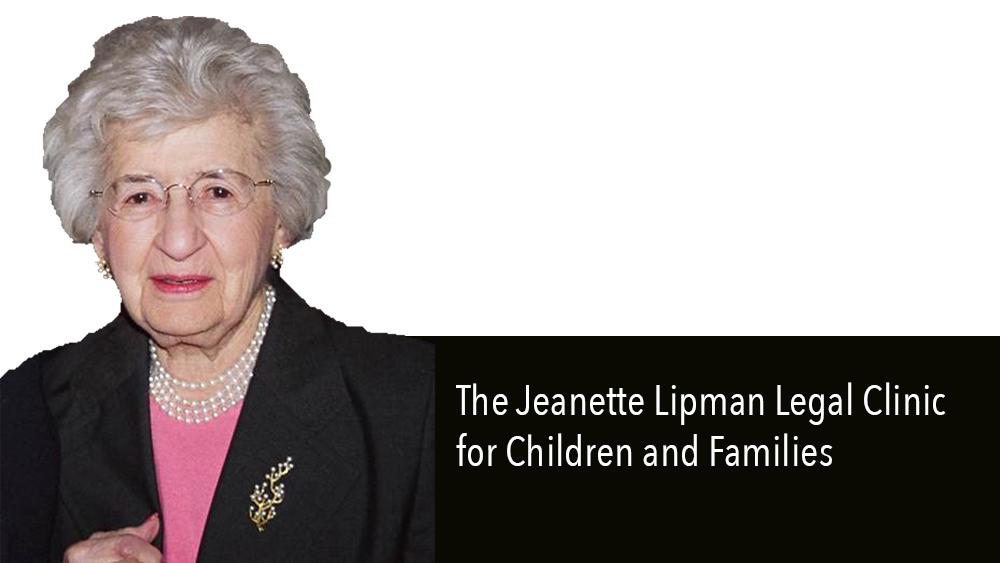 Gift from the Lipman Foundation permanently endows Richmond Law clinic ...