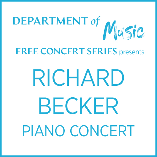 Richard Becker Piano Concert | Modlin Center for the Arts
