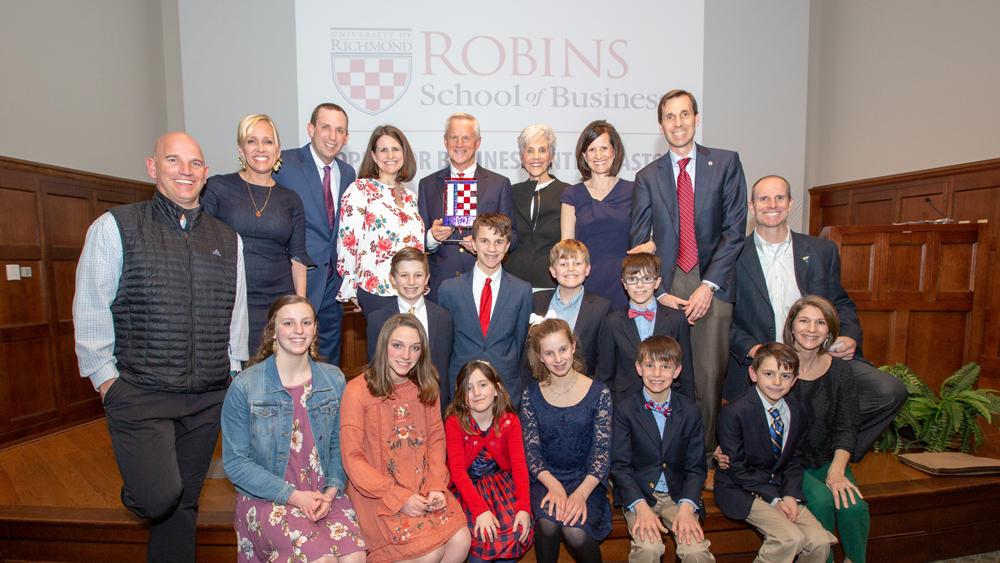 Bobby Ukrop, B'69, inducted into the Robins School of Business Alumni ...